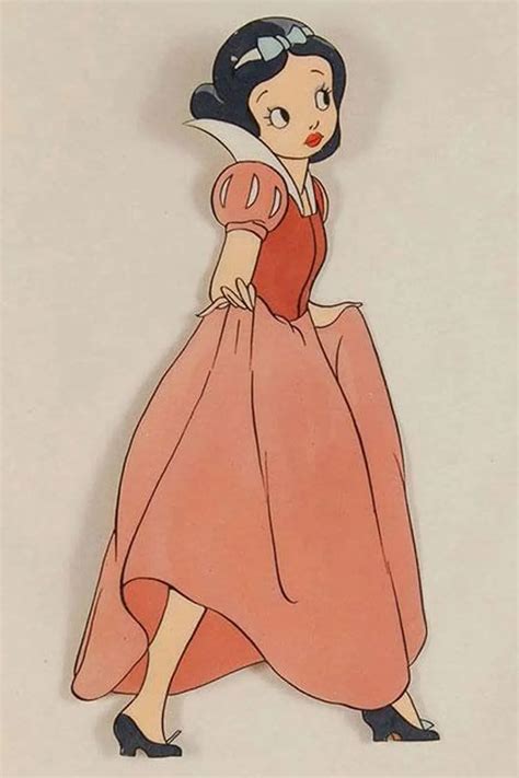 The Original Drawing For Snow White Was Banned By Disney Because It