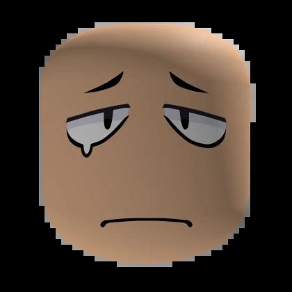 Frown Face Peach Roblox Item Rolimons
