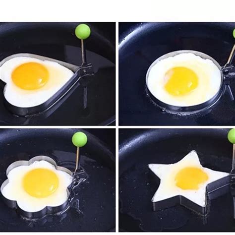 Stainless Steel Form For Frying Eggs Tools Breakfa Grandado