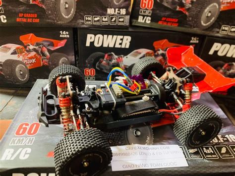 Xe điều Khiển Full Kim Loại Buggy Speed X Chạy 60kmh 4wd Xlf F16 Cực