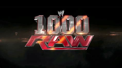 Wwe Monday Night Raw 1000 By Artsector2003 On Deviantart