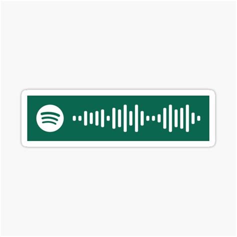 Dorothea Taylor Swift Spotify Code Sticker For Sale By Spcodesticker Redbubble