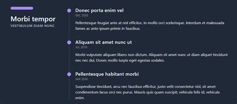 20 Tailwind Css Timeline Components Examples