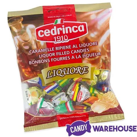 Cedrinca Liquor Hard Candy 4 4 Ounce Bag Candy Warehouse