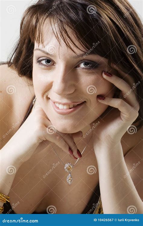 Attractive Woman Smiling Stock Image Image Of Cheerful 10426567