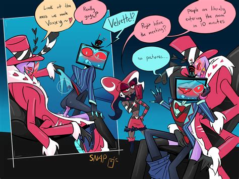Post 6340062 Hazbin Hotel Shmee Xux Valentino Velvette Vox