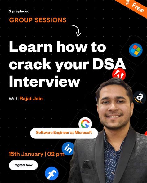 Rajat Jain On Linkedin Dsa Preplaced Interview Coding Free Help Job Mentorship