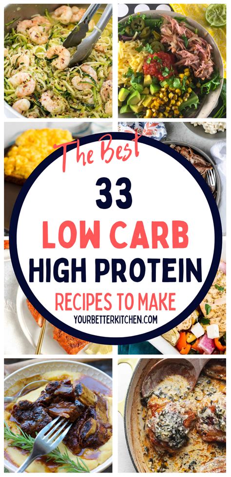 33 Low Carb High Protein Meals Artofit