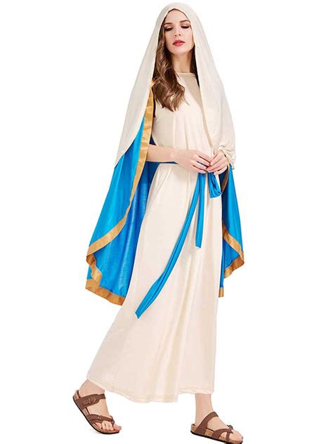Gorgeous Virgin Mary Costume Yomorio