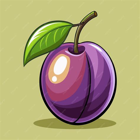 Vector Art Of Ambarella Fruit Premium Ai Generated Vector