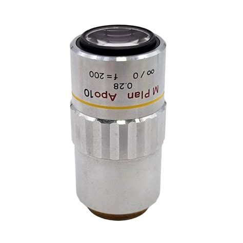 Mitutoyo Microscope Objective M Plan Apo 10x Microscope Marketplace