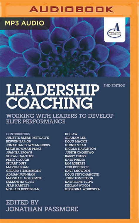 Leadership Coaching 2nd Edition By Jonathan Passmore Goodreads