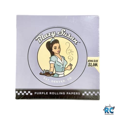 Tb Blazy Susan Papers Ks Slim Violeta Disp 50 Rc Imports