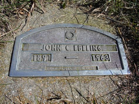 Johann Christoph John” Ebeling 1891 1963 Find A Grave Memorial