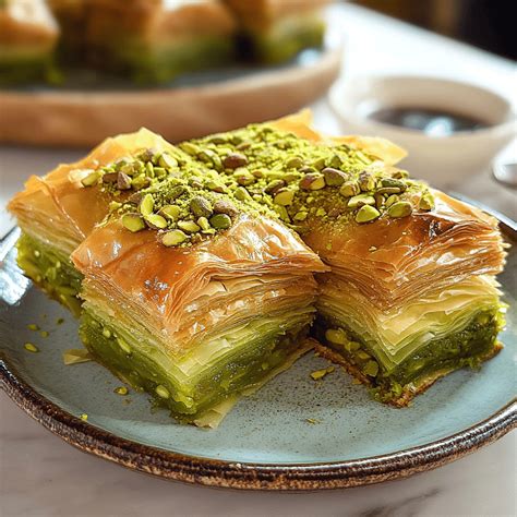 Turkish Pistachio Baklava Succulent Recipes