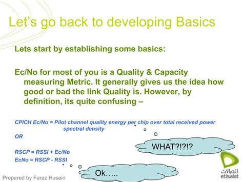 rscp rssi ec no cqi pptx computer networking computing