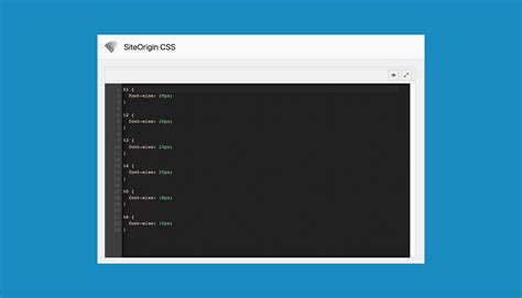 Dark Theme Now Available In Siteorigin Css Siteorigin