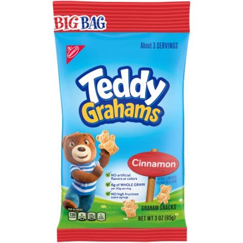 Teddy Grahams Cinnamon Graham Snacks 3 Oz Ralphs