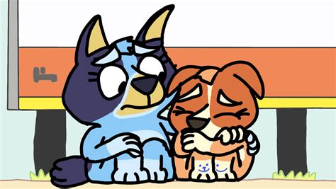 Bluey Comforting Bingo By Toonartist102 On Deviantart