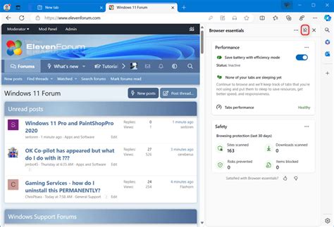 Open Browser Essentials In Microsoft Edge Windows 11 Forum