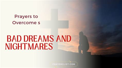 10 Powerful Prayers To Overcome Bad Dreams And Nightmares Prayer Clust