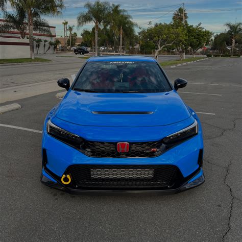 Evasive Motorsports Evs Tuning Carbon Front Lip Honda Civic Type R Fl5 2023
