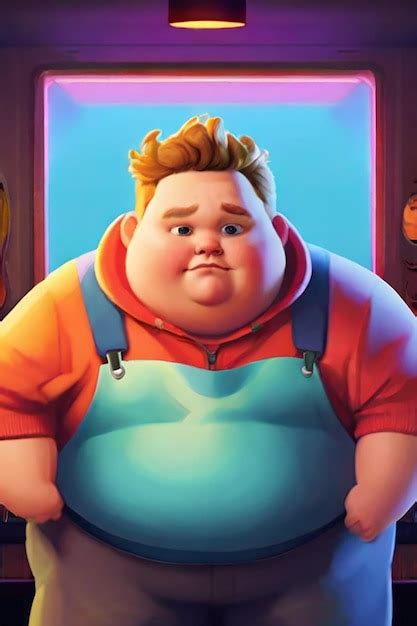 Premium Photo Make A Cover For A Track About A Fat Boy