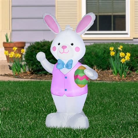 Gemmy 48 03 In H Lighted Easter Inflatable G 44335 At