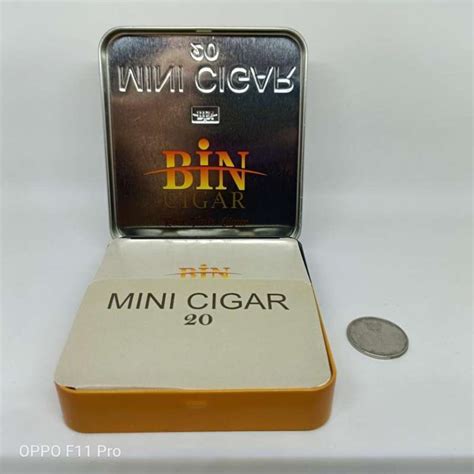 Jual Bin Mini Cigar Cigarillos Kemasan Tin Kaleng Isi 20 Batang Di Seller Diamond Hakabe