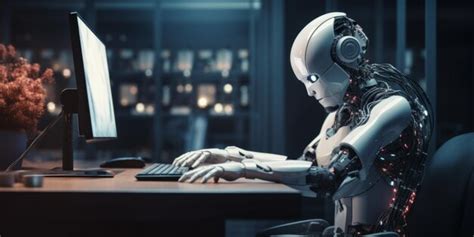 automated robot operation generative ai premium ai generated image