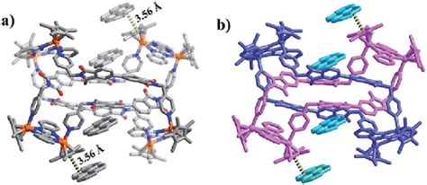 Wireframe Representation Of Solid State Structure Of 2 Pyrene Coloured