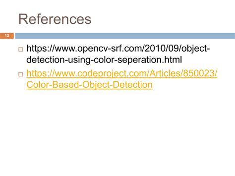 Color Detection Using Open Cv PPTX