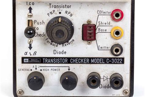 Ttc Model Sc 2 Transistor Checker