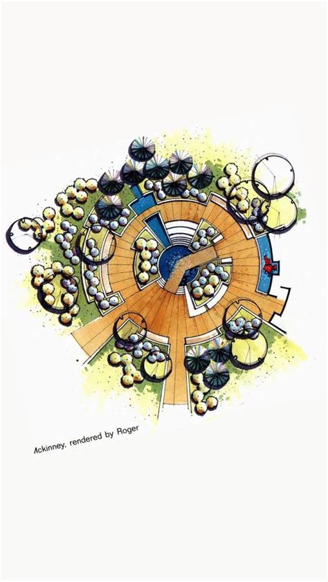 Pin By Buse On Bb Landscape Architecture Drawing Landscape Design