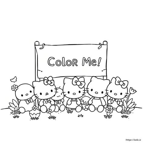 Sanrio Colouring Sheets Printable