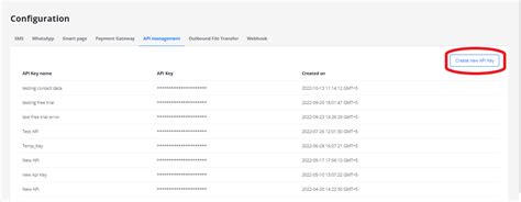 Generate Api Key Nudge