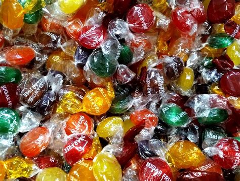 Assorted Sugar Free Hard Candy Buttons 1 Lb Of Fresh