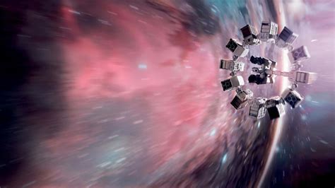 Download Interstellar Travel Through Wormhole Wallpaper