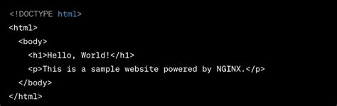 Web Server Configuration — Nginx Install On Almalinux Liquid Web