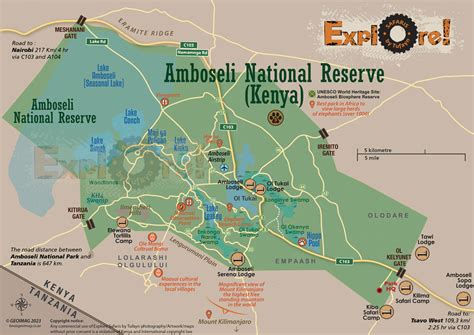 Amboseli National Park Explore Safaris By Tufayn