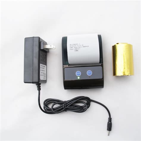 Mobile Printer Bluetooth 4 0 58mm Thermal Receipt Vicedeal