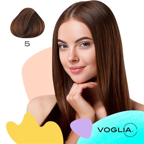 Hair Dye 5 Light Brown Voglia Usa