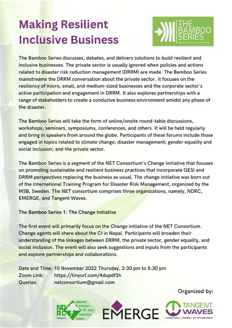 Mona Shrestha Adhikari On Linkedin Disaster Drrm Business