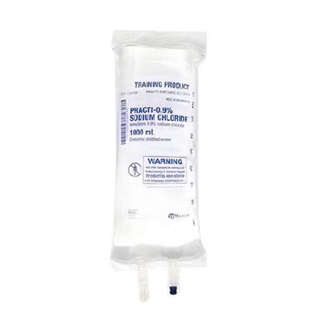 Wallcur Practi Sodium Chloride Practi Sodium Educational Chloride Iv