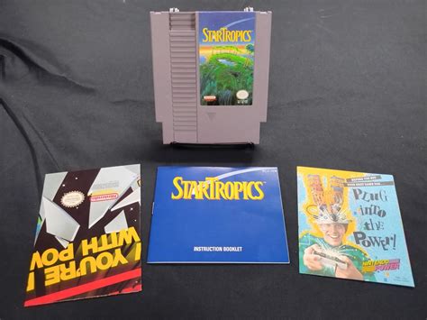Startropics Cosmetically Flawed Complete Mandm Video Games