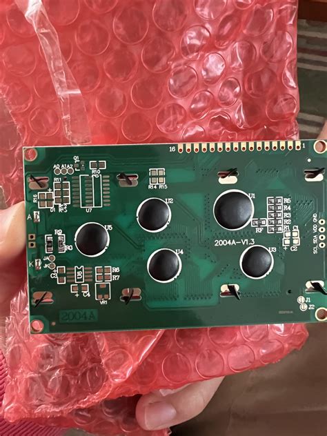 Funky 20x4 Lcd With Interesting Circuitry Displays Arduino Forum