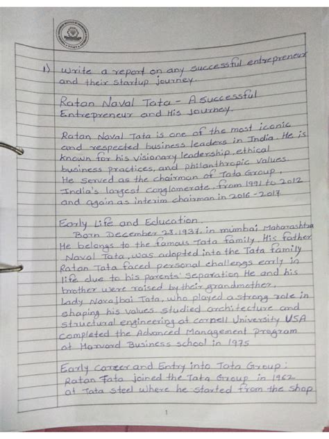 Entrepreneurship Development Assignment Pdf