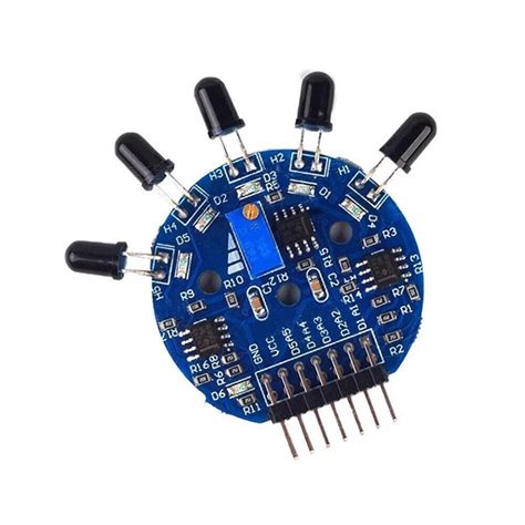 5 Way Flame Sensor Module Digital Analog Output Fire Extinguisher For
