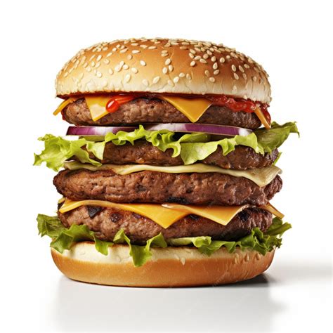 Premium Photo Ultrarealistic Multilayered Cheeseburger Photography For Teamwork Projects