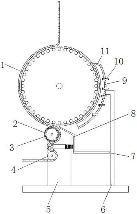 一种流延膜生产用剥离装置的制作方法